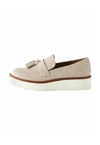 Next FOREVER COMFORT CHUNKY REGULAR FIT - Loaferit/pistokkaat - bone ...
