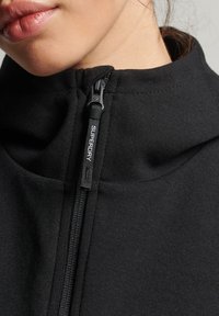 Superdry CODE TECH HUPPARI - Sweat zippé - black/noir - ZALANDO.FR