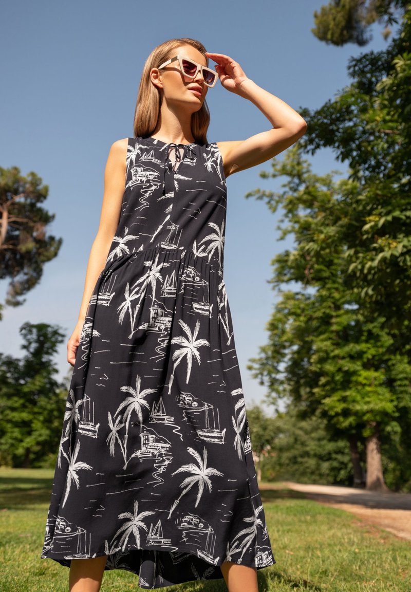 Blue Seven Długa sukienka - Zalando.pl