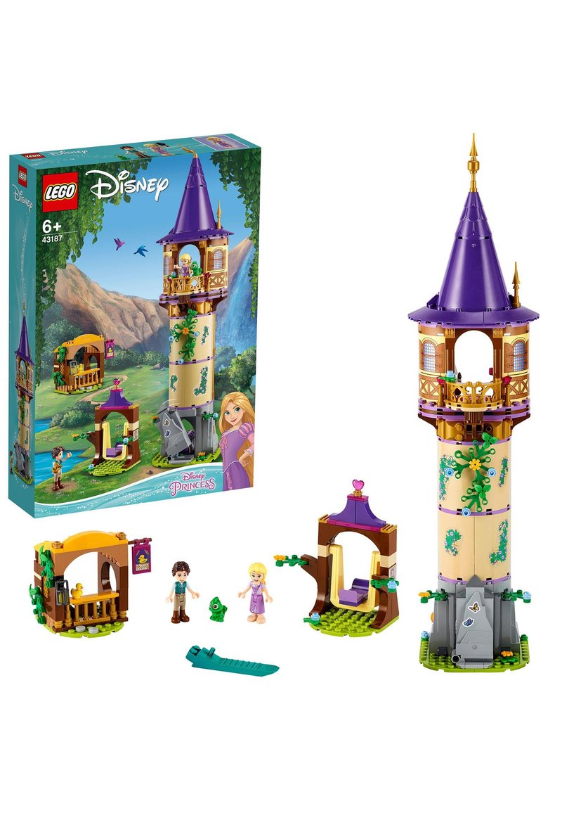 LEGO 43187 DISNEY PRINCESS RAPUNZEL’S TOWER CASTLE FROM TANGLED MOVIE ...