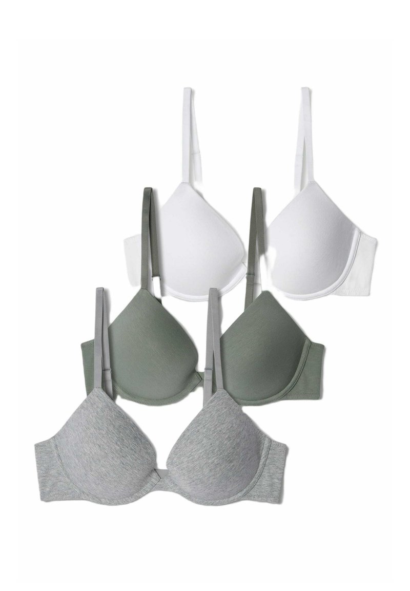 Marks & Spencer 3PK - Bügel BH - green mix/grün-meliert - Zalando