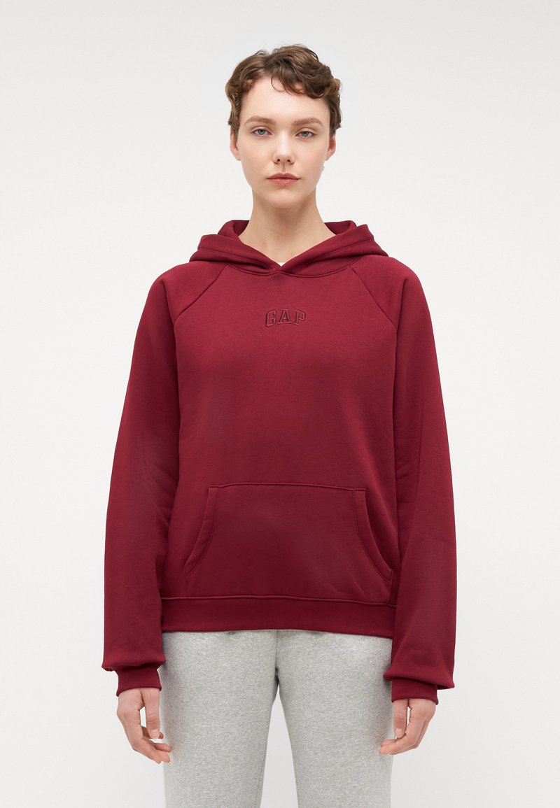 Gap Tall STANDARD HOOD - Sweatshirt - red delicious/black - Zalando.ie