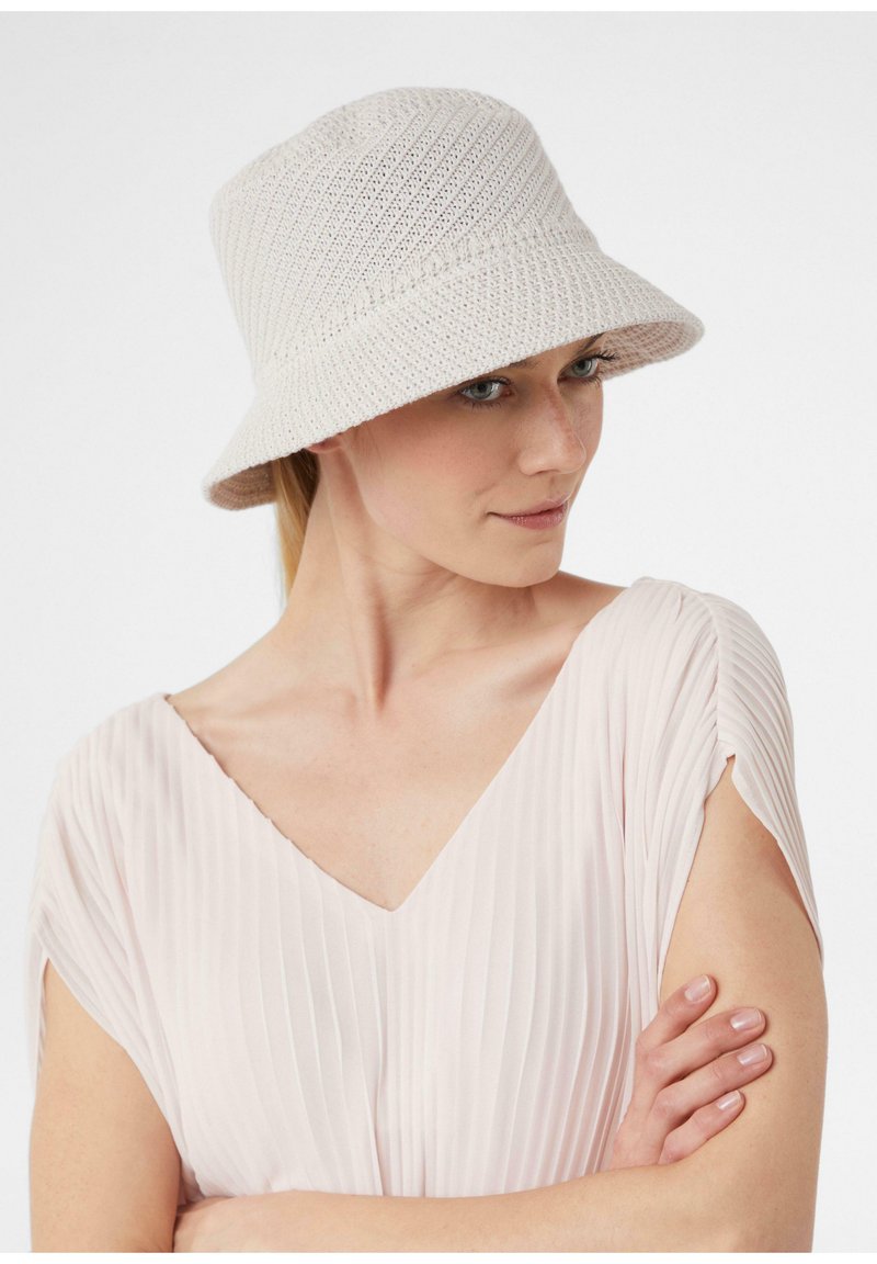 comma MIT MUSTER - Hut - helles beige/sand - Zalando.ch