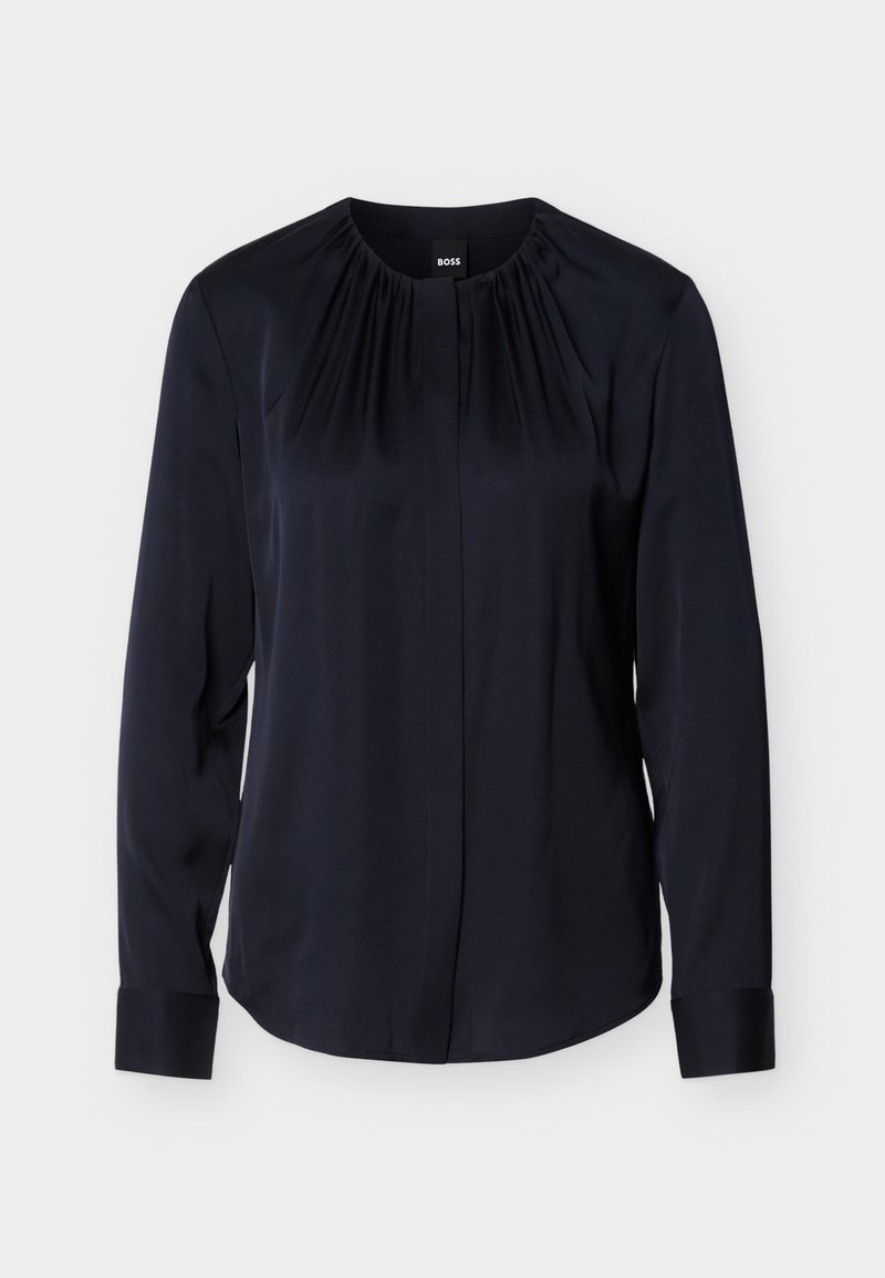 BOSS BANORAH - Blouse - dark blue - Zalando.co.uk