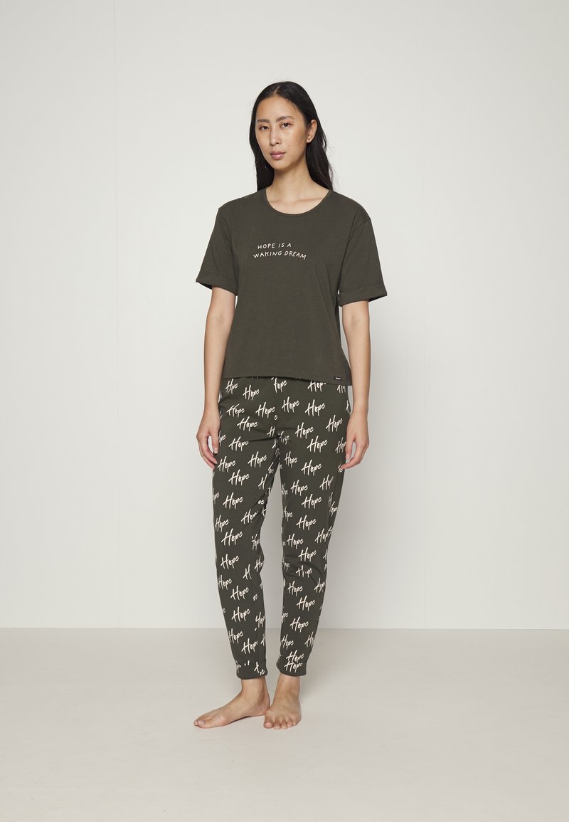 Skiny Pyjama - rosin green/grün - Zalando.at