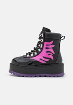 Koi Footwear HELIOS HOLOGRAM FLAME BOOTS - Bottines à plateau - purple ...