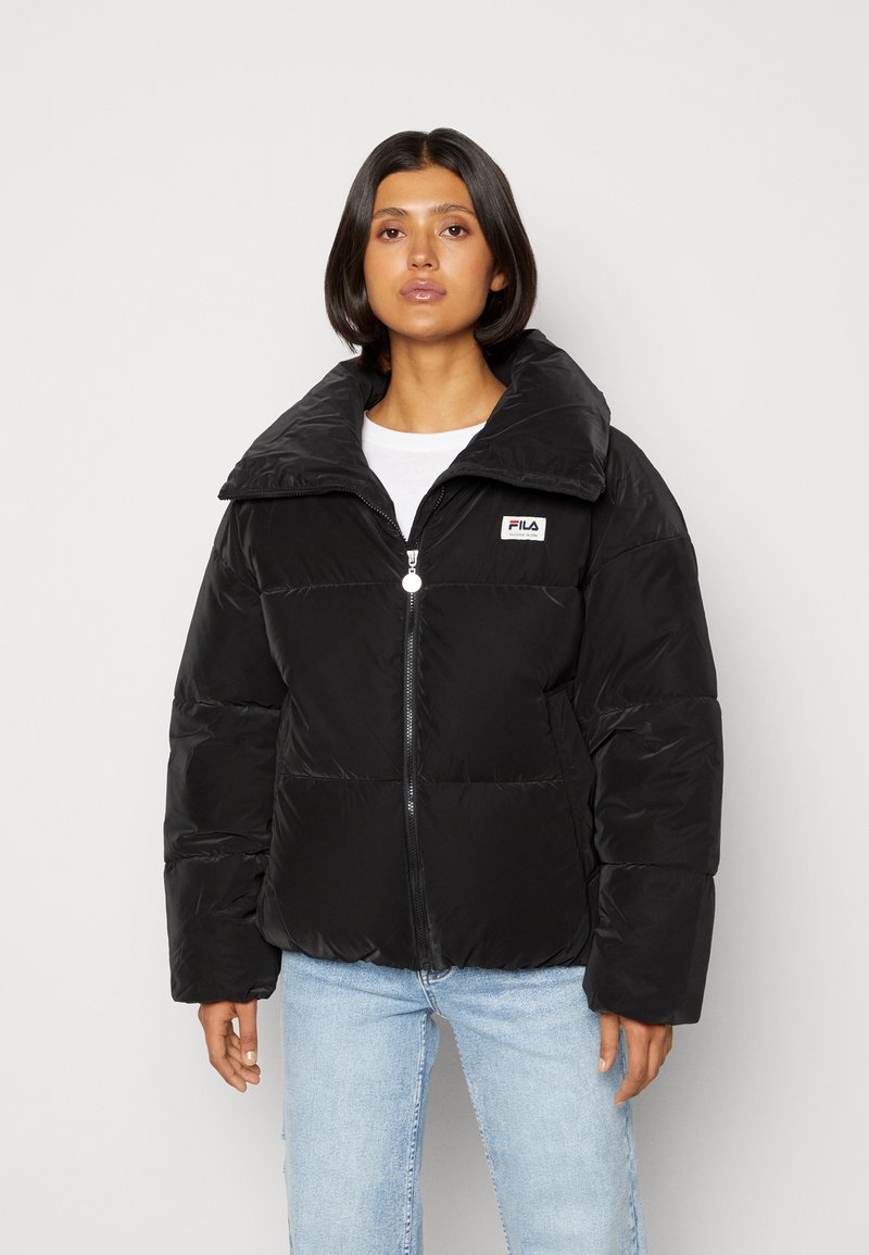 Fila TRILJ PUFF JACKET - Winter jacket - moonless night/black - Zalando.co.uk