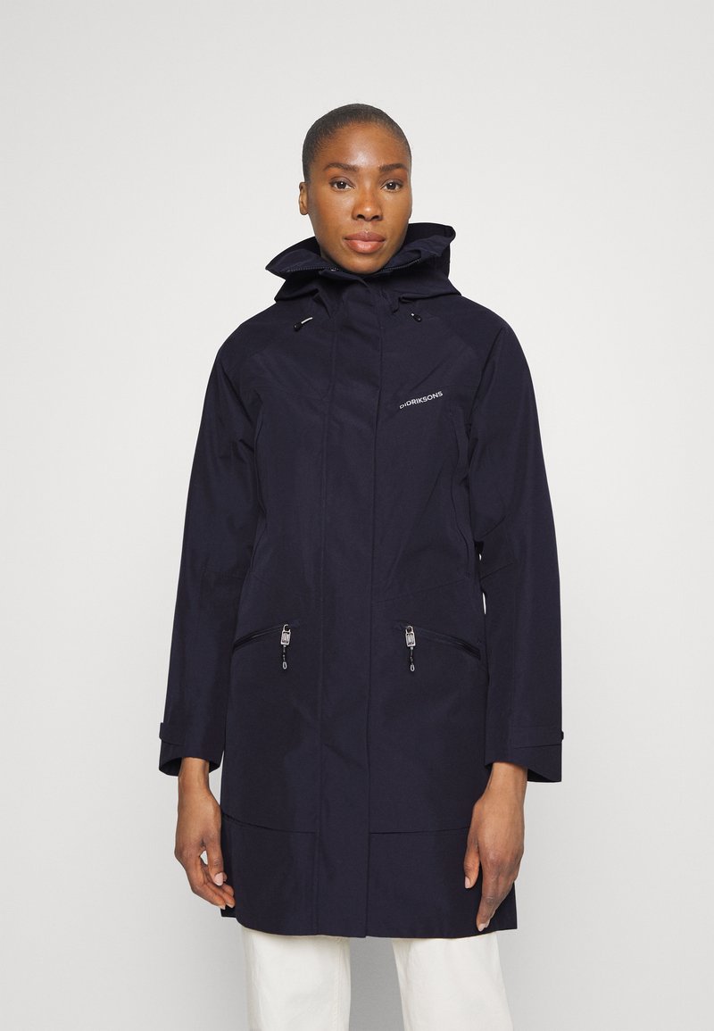 Didriksons ILMA - Parka - schwarz/blue - Zalando.ie