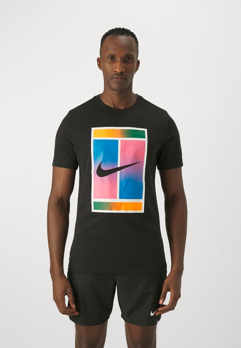 Nike Performance Tee Sport T Shirt Black Schwarz Zalando De