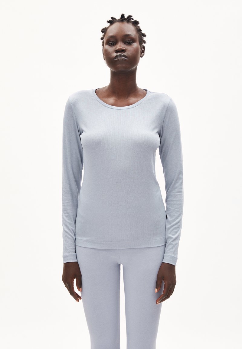 ARMEDANGELS JAALE - Langarmshirt - berry/beere - Zalando.de