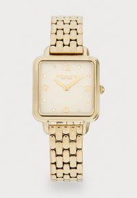 COACH CASS - Watch - gold-coloured/white/gold-coloured - Zalando.co.uk
