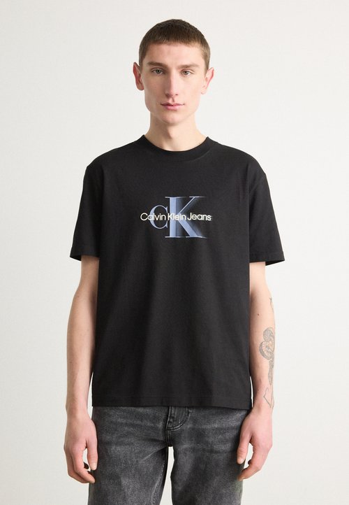 Diesel T-DIEGOR-G15 - Printtipaita - black/musta - Zalando.fi