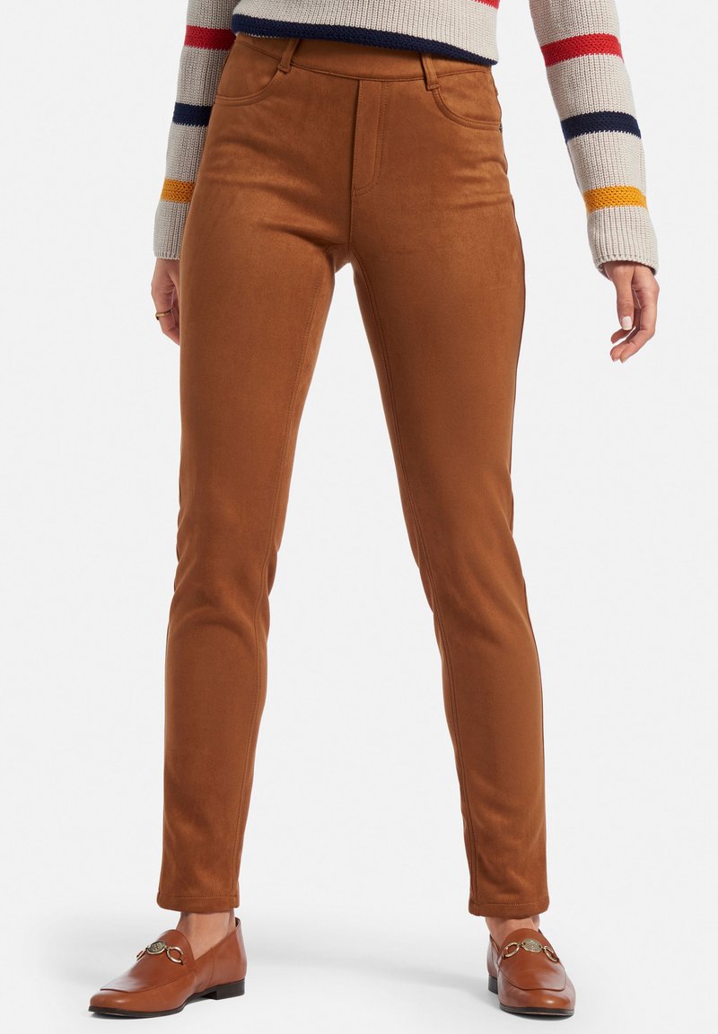 PETER HAHN Pantalon classique - hellbraun/marron clair - ZALANDO.FR