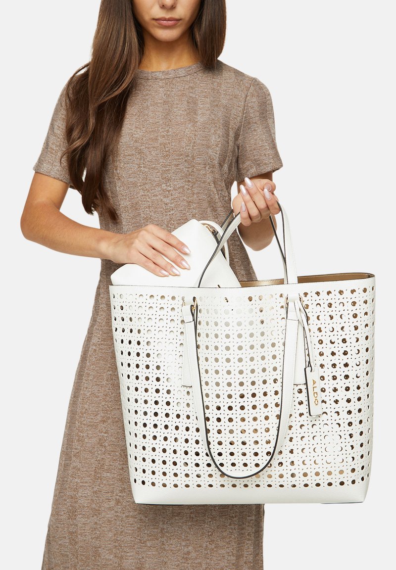 ALDO BEACHTHARE - Tote bag - white - Zalando.ie