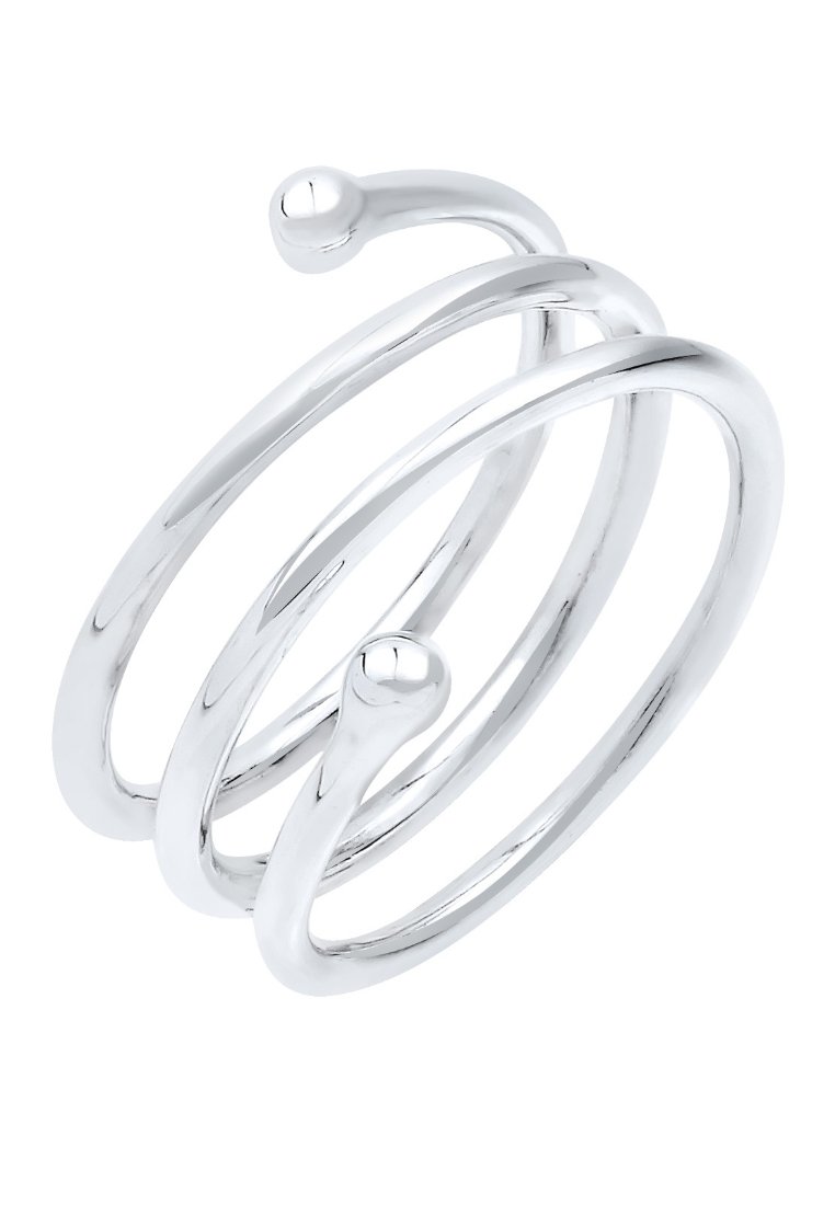 Elli SPIRAL BASIC - Ring - silber/silberfarben - Zalando.at