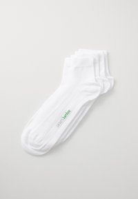 camano QUARTER UNISEX 4 PACK - Socks - white - Zalando.ie