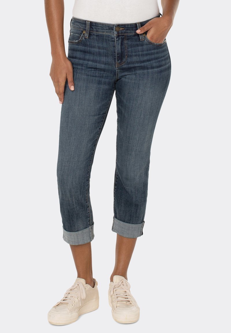 Liverpool Los Angeles CHARLIE CROP - Slim fit jeans - pearson/blauw ...