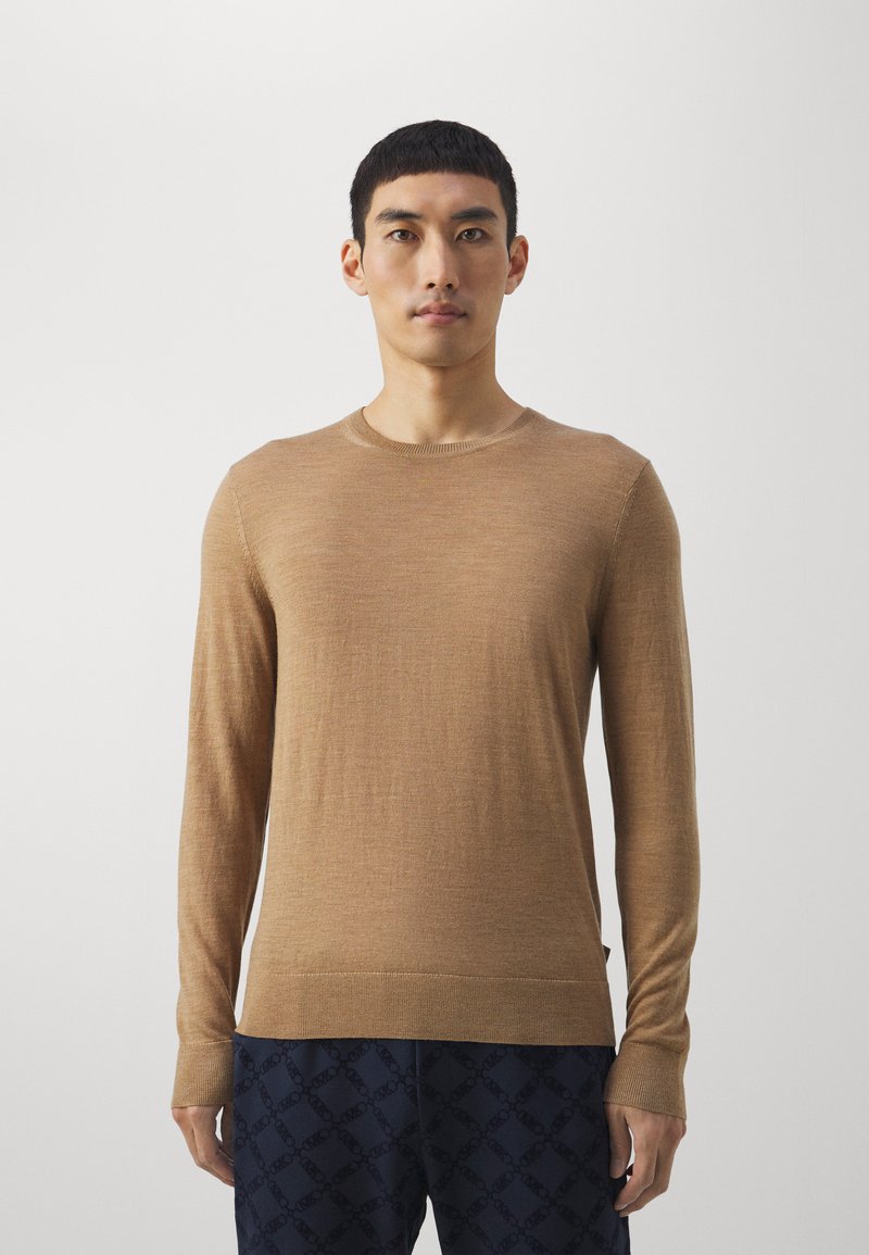 Michael Kors CORE CREW NECK - Striktrøje - beige - Zalando.dk