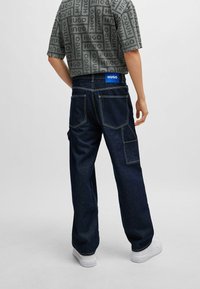 HUGO CARPENTER - Relaxed & Loose Fit - Jeans Relaxed Fit - dark blue ...