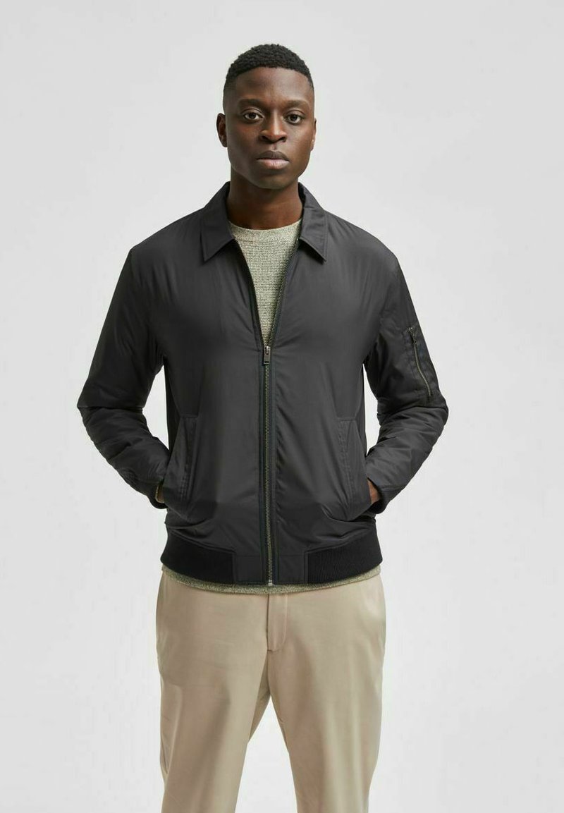 Selected Homme Light jacket - black - Zalando