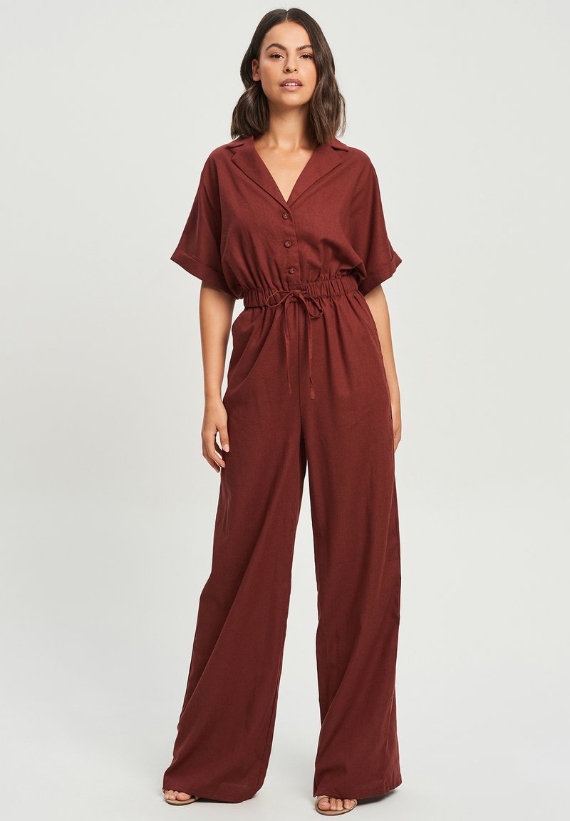 CALLI Jumpsuit - rust/brown - Zalando.ie
