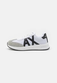 Armani Exchange Trainers - optic white/black/white - Zalando.ie