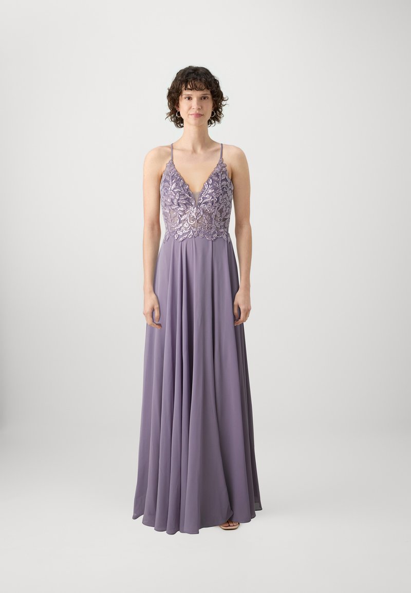 Mascara Robe de cocktail - pebble/lilas - ZALANDO.FR