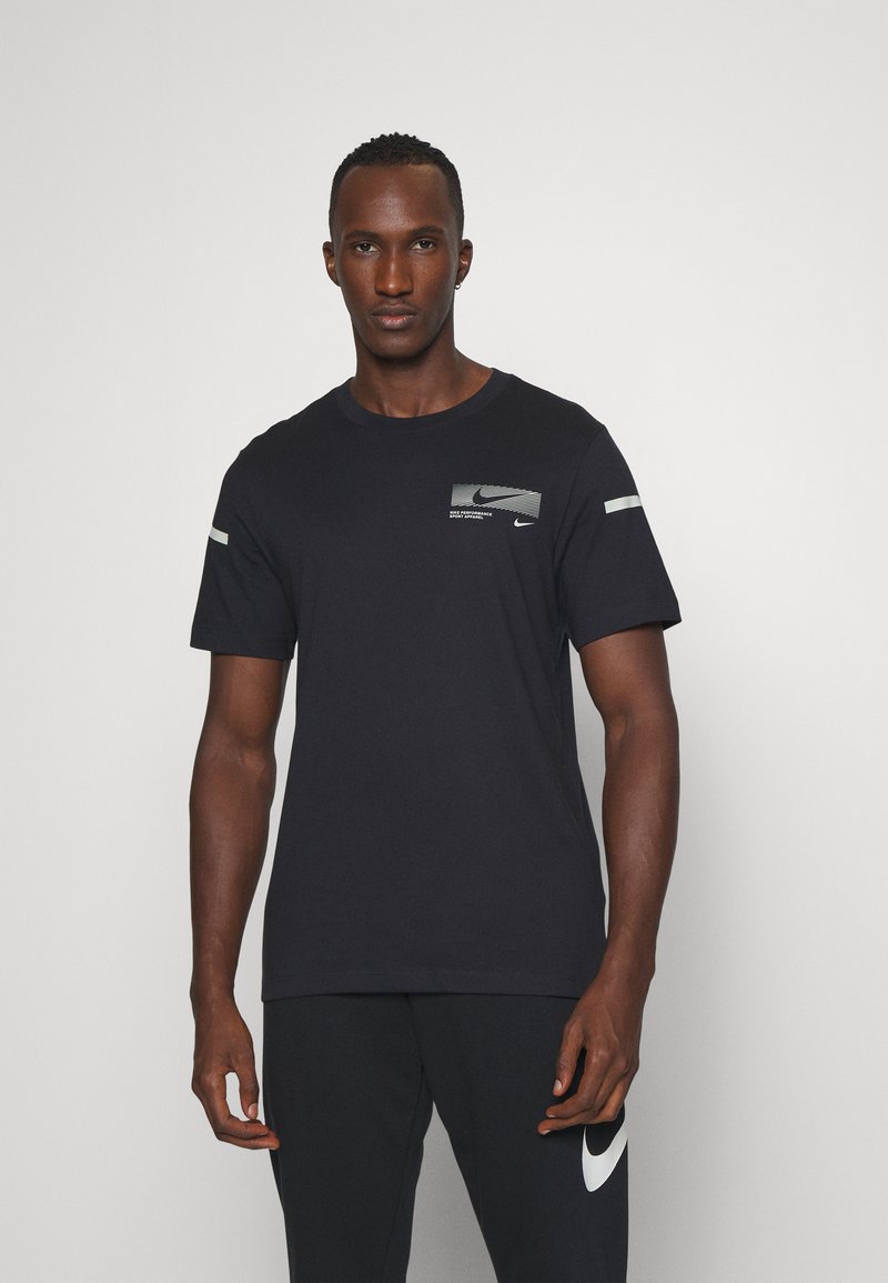 Nike Performance TEE FLASH - Sport T-Shirt - black/schwarz - Zalando.at
