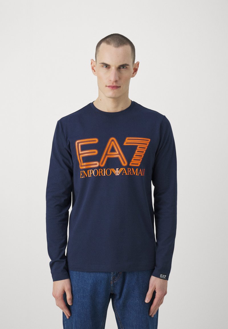 EA7 Emporio Armani Topper langermet - navy/mørkeblå - Zalando.no