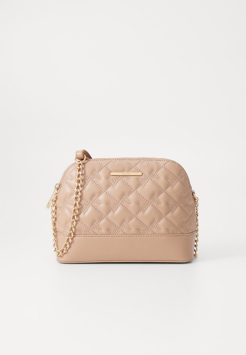 ALDO TEASSSI - Cross body bag - dark beige/beige - Zalando.co.uk