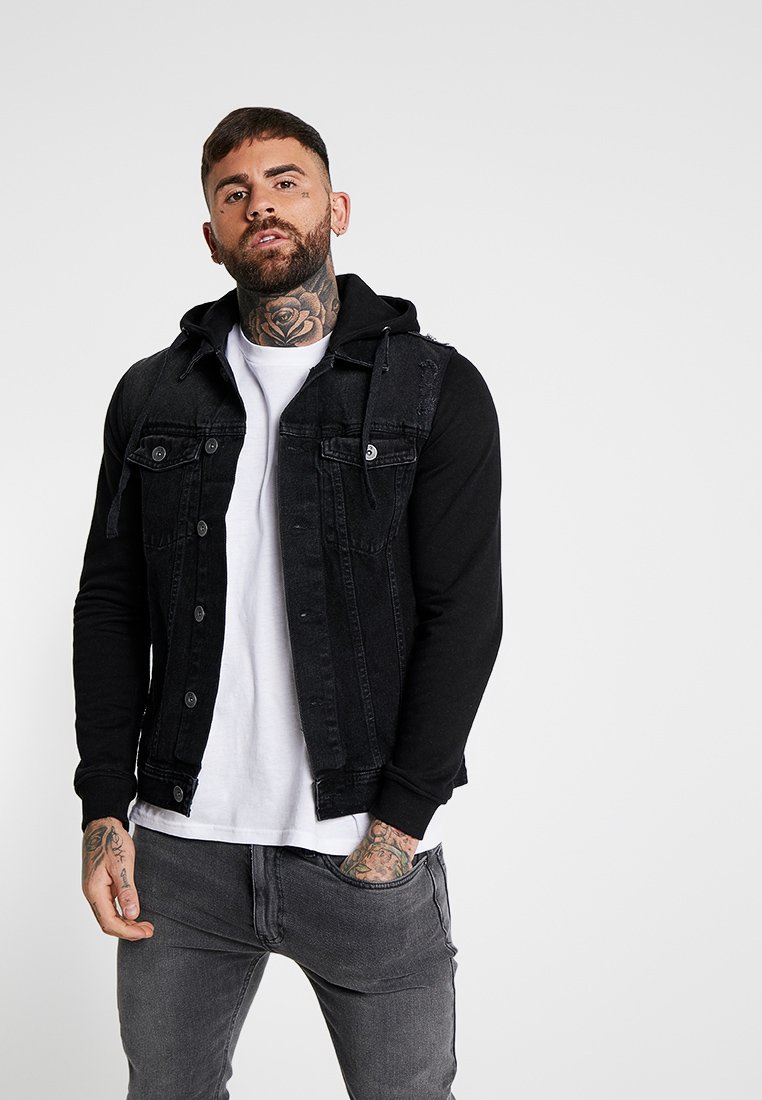 Redefined Rebel FUNDA JACKET - Spijkerjas - black/zwart - Zalando.nl