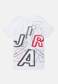 Jordan LOCKED IN TEE UNISEX - Triko s potiskem - white/bílá - Zalando.cz