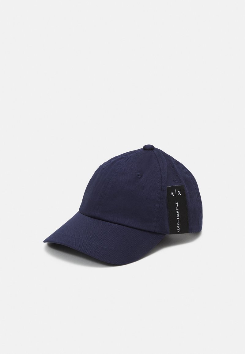 Armani Exchange WOMANS BASEBALL HAT - Cap - blueberry jelly/dark blue ...