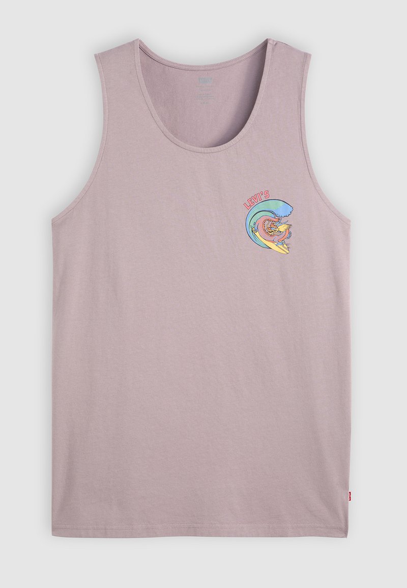 Levi's® RELAXED GRAPHIC TANK - Débardeur - surf purple dove/lilas ...