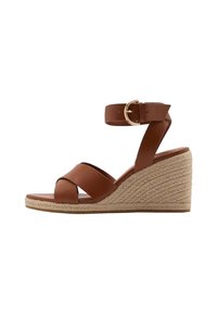 Mango PATI - Espadrilles - leather/brown - Zalando.co.uk