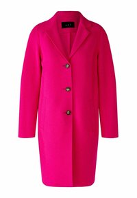 Oui MAYSON - Classic coat - dark pink/pink - Zalando