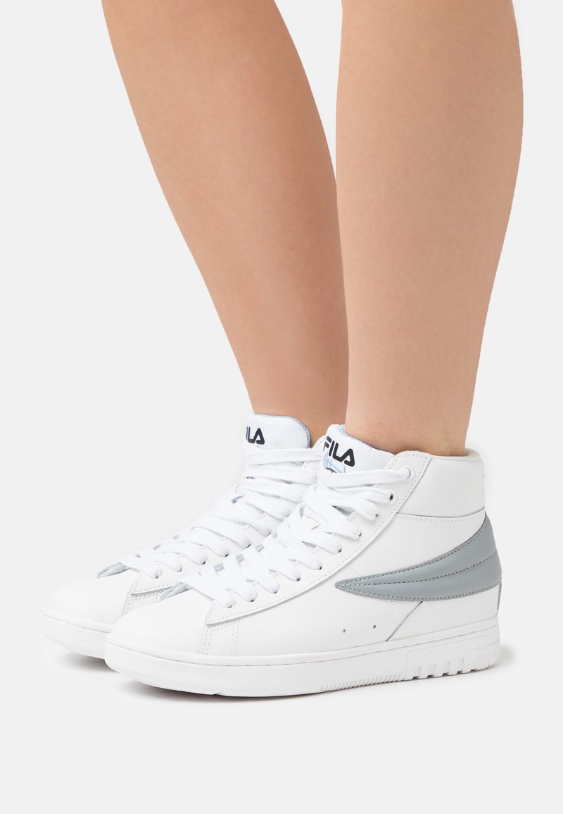 Fila HIGHFLYER MID - Sneakers high - white monument/hvid - Zalando.dk