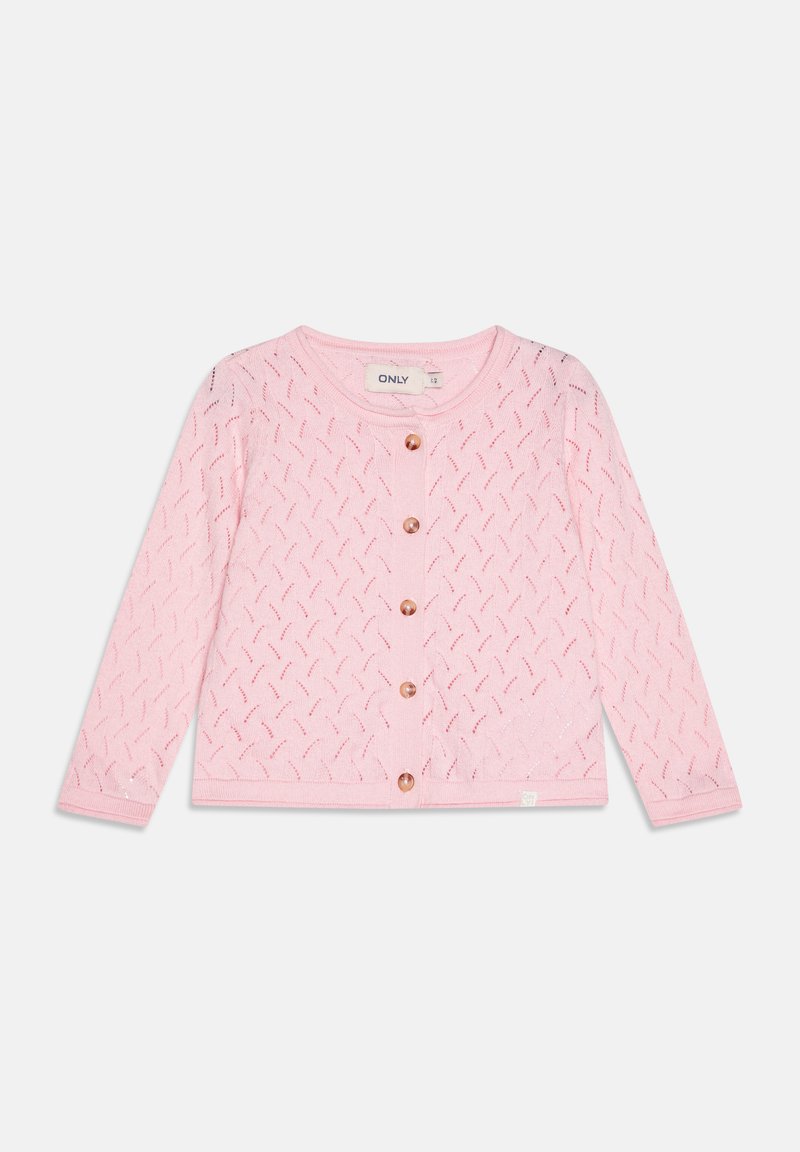 ONLY MINI MEGAN LIFE - Cardigan - roseate spoonbill/lyserosa - Zalando.no