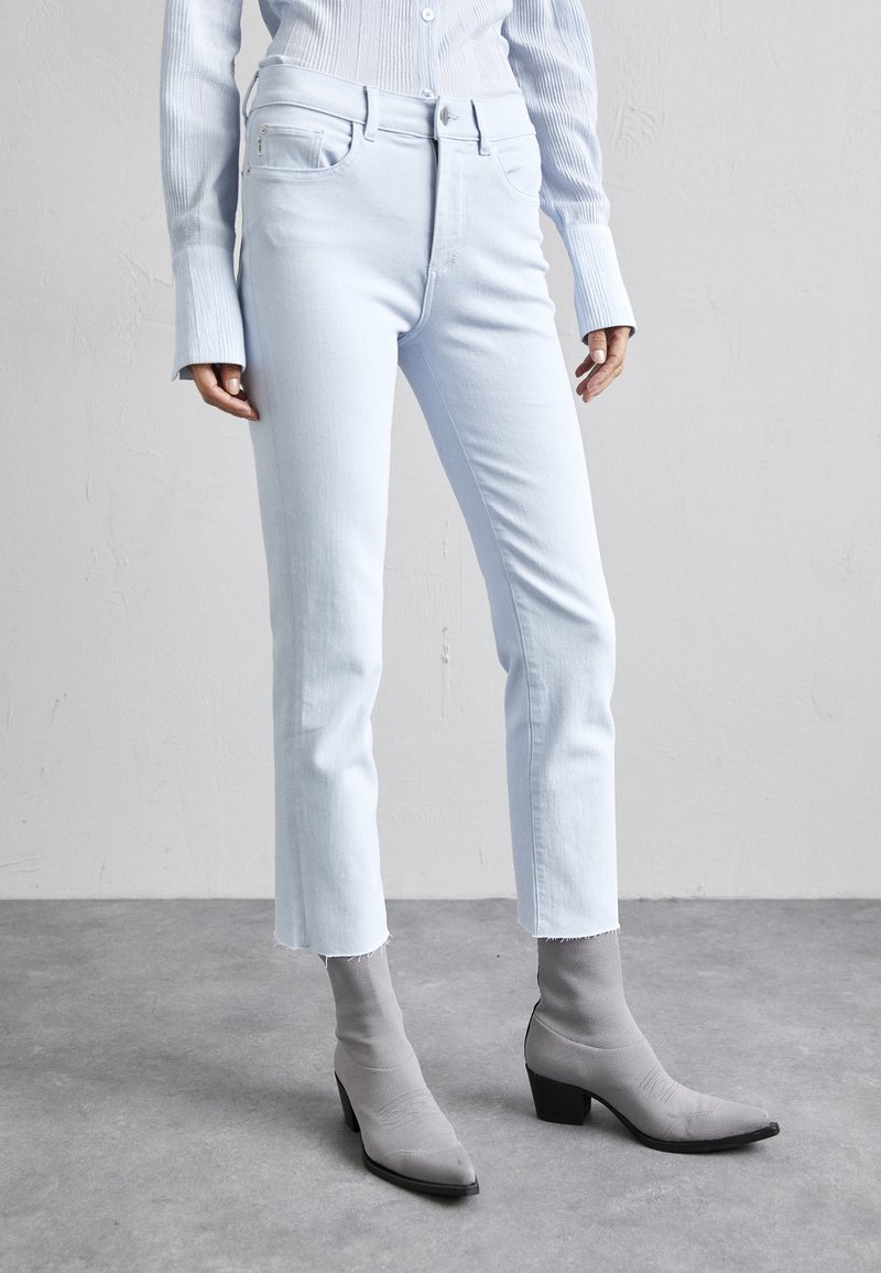 DL1961 MARA MID RISE INSTASCULPT ANKLE - Straight leg jeans - cerulean ...