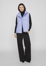 VILA VINILLY SHORT QUILTED - Chaleco - pale iris/lila - Zalando.es