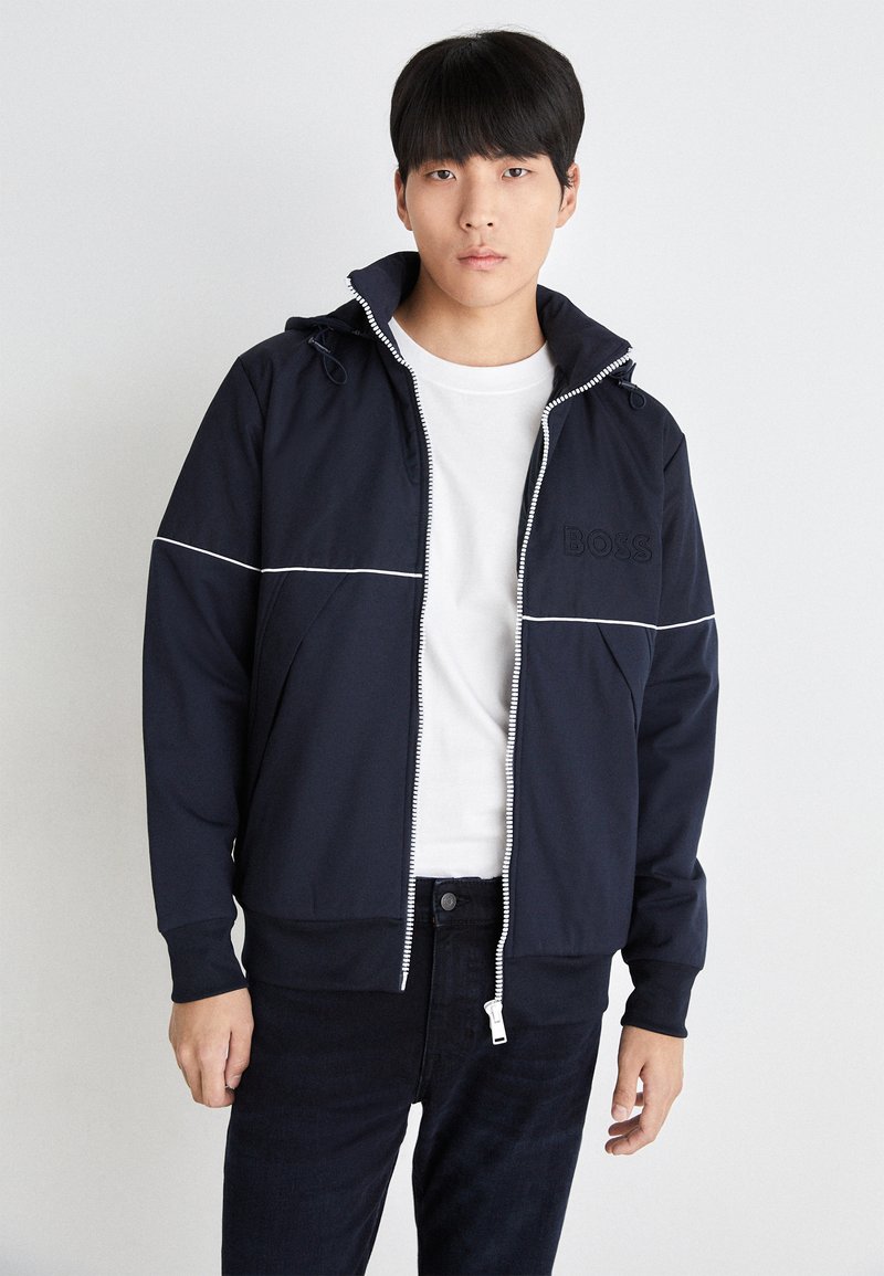 BOSS STEELE - Summer jacket - dark blue - Zalando.ie