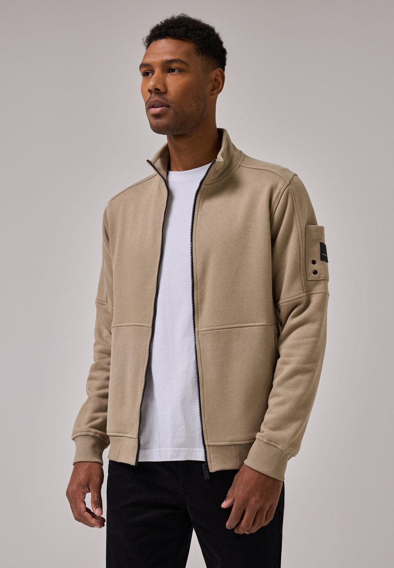 Street One MEN - Bluza rozpinana/beżowy - Zalando.pl