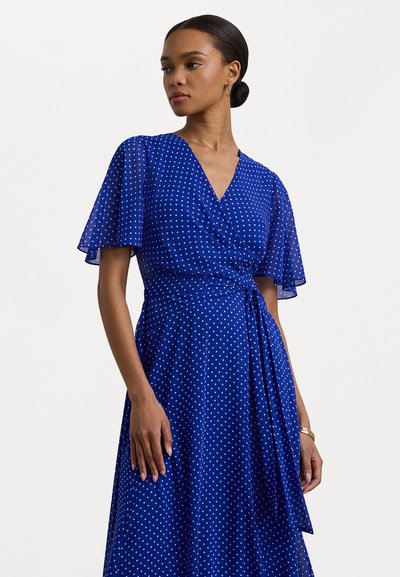 Lauren Ralph Lauren ZAWATO SLEEVELESS DAY DRESS - Vapaa-ajan mekko - cream multi/monivärinen ...