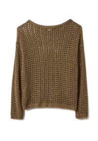 Stefanel Jumper - dark brown/brown - Zalando