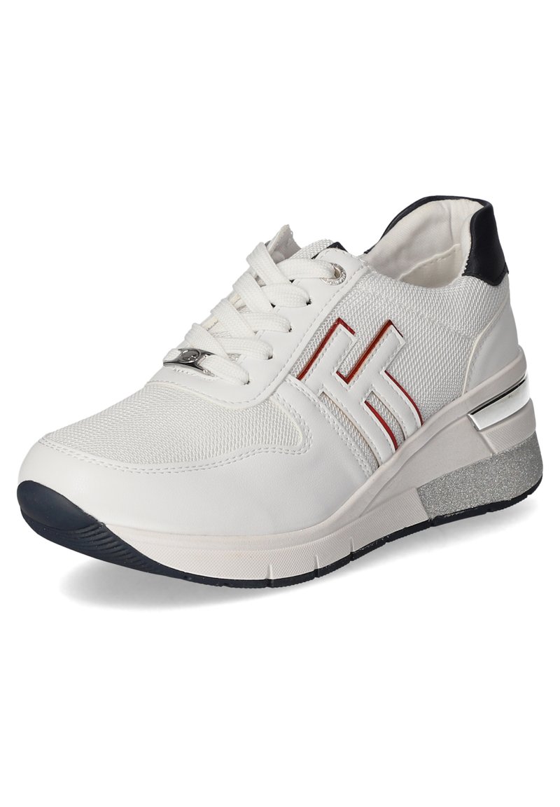 TOM TAILOR LOW - Sneakers - weiß/vit - Zalando.se