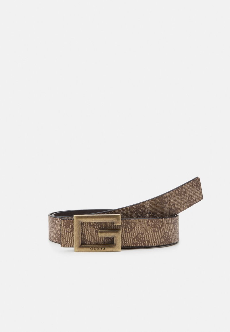 Guess SQUARED - Belt business - beige/brown/beige - Zalando.co.uk