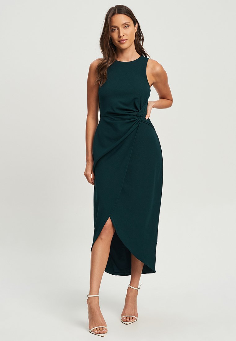 TUSSAH SAMARA - Robe fourreau - emerald/vert foncé - ZALANDO.FR