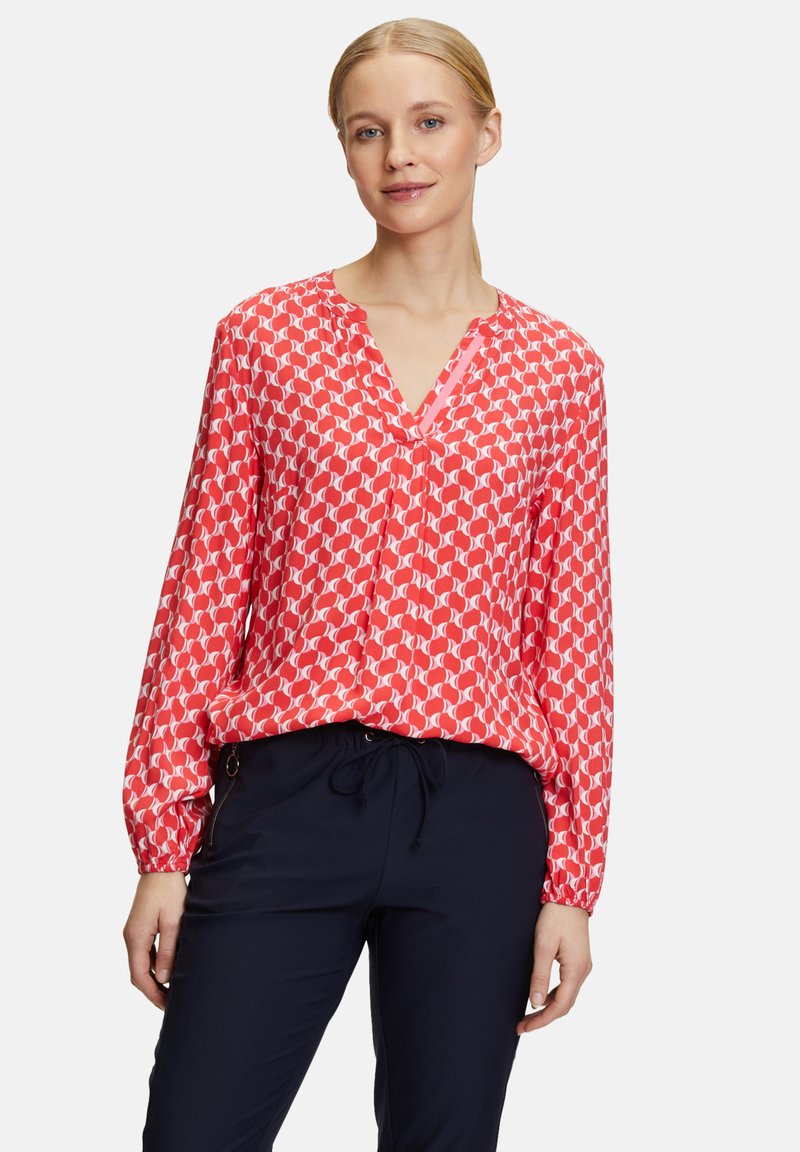 Cartoon MIT MUSTER - Blouse - red rosè/red - Zalando.ie