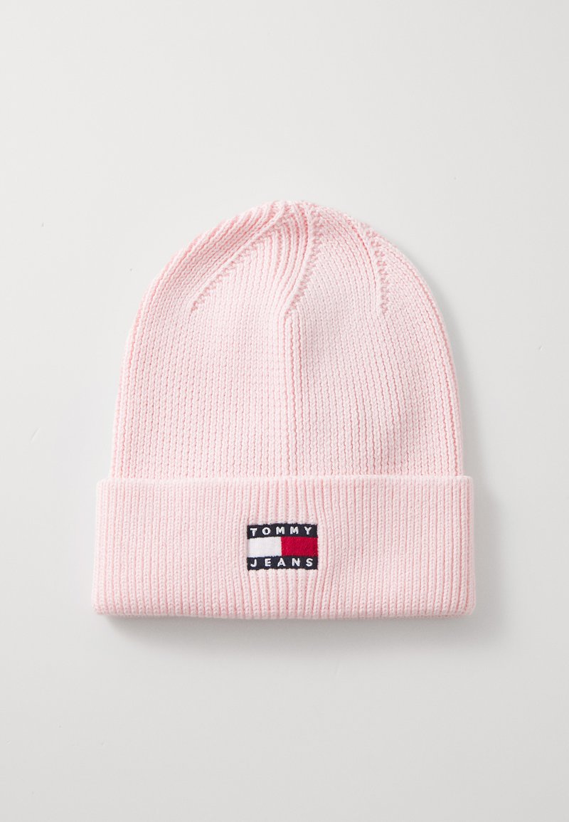 Tommy Jeans HERITAGE CORE BEANIE - Mütze - precious pink/pink - Zalando