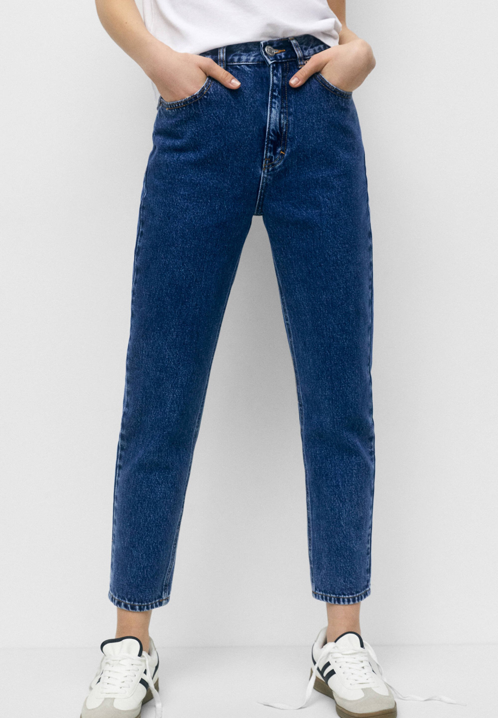 PULL&BEAR MOM Straight Leg Jeans Light Grey/dark Grey | atelier-yuwa.ciao.jp